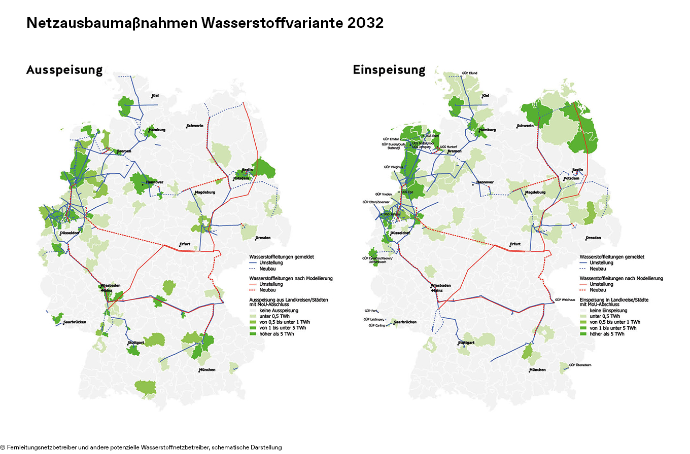 H2-Netzplanung | Wasserstoff Region Ostdeutschland
